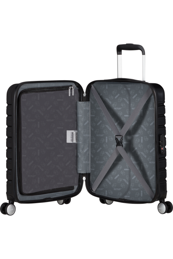 Flashline 55cm Cabin luggage Black | American Tourister UK