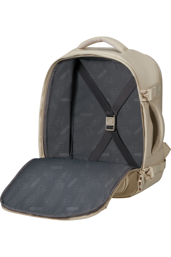 Take2cabin S/M Mono Backpack 15.6" Beige | American Tourister UK